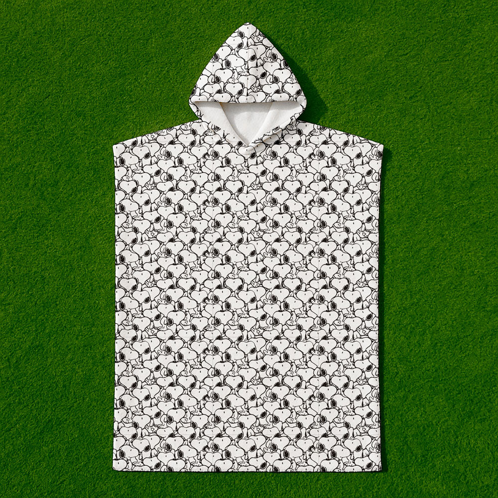 Poncho Toalla Snoopy Oficial – QUIUBOLEE