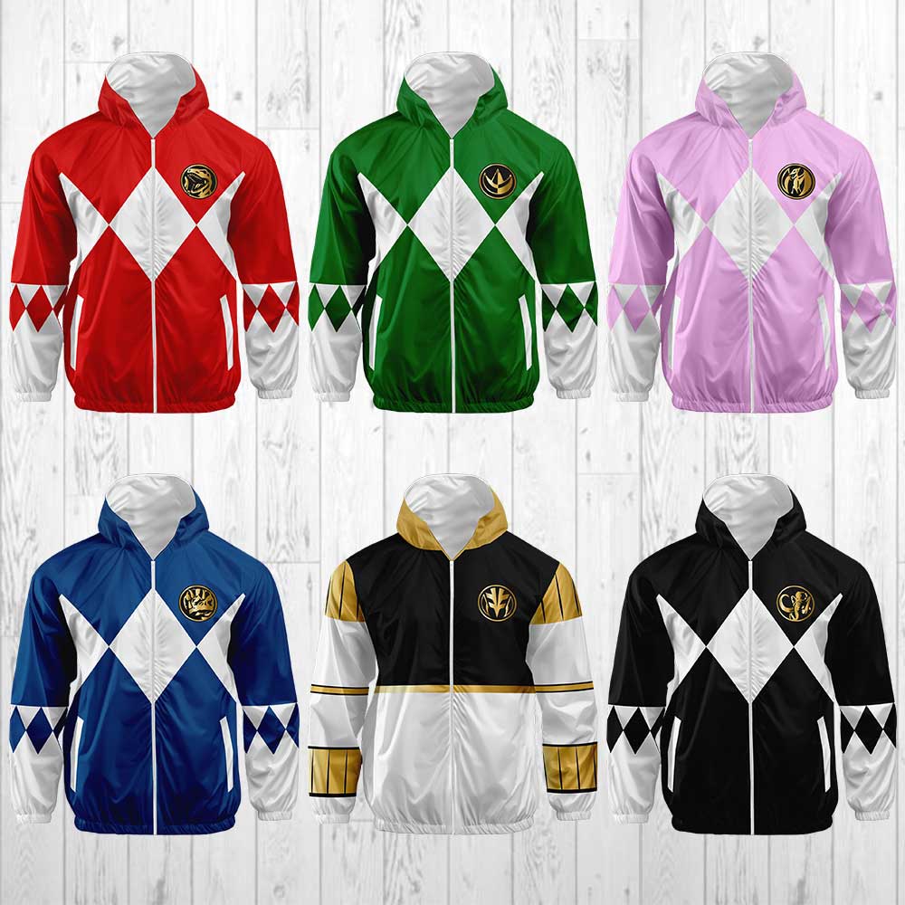 Bomber Jacket Power Rangers – QUIUBOLEE