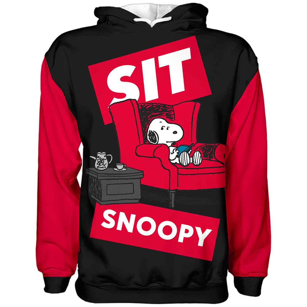 Sudadera Snoopy Sit – QUIUBOLEE